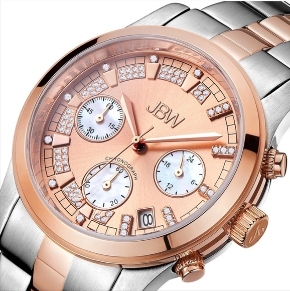 JBW | Accessories | Jbw Alessandra Diamond Bracelet Watch 38mm 2ctw ...